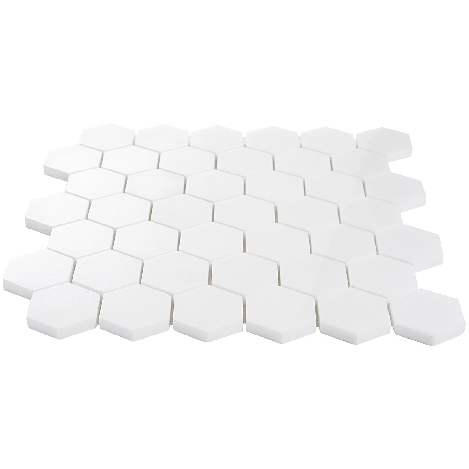 Komorebi Picket Jet Stream Blue 1x3 Polished Glass Mosaic Tile - TileBar